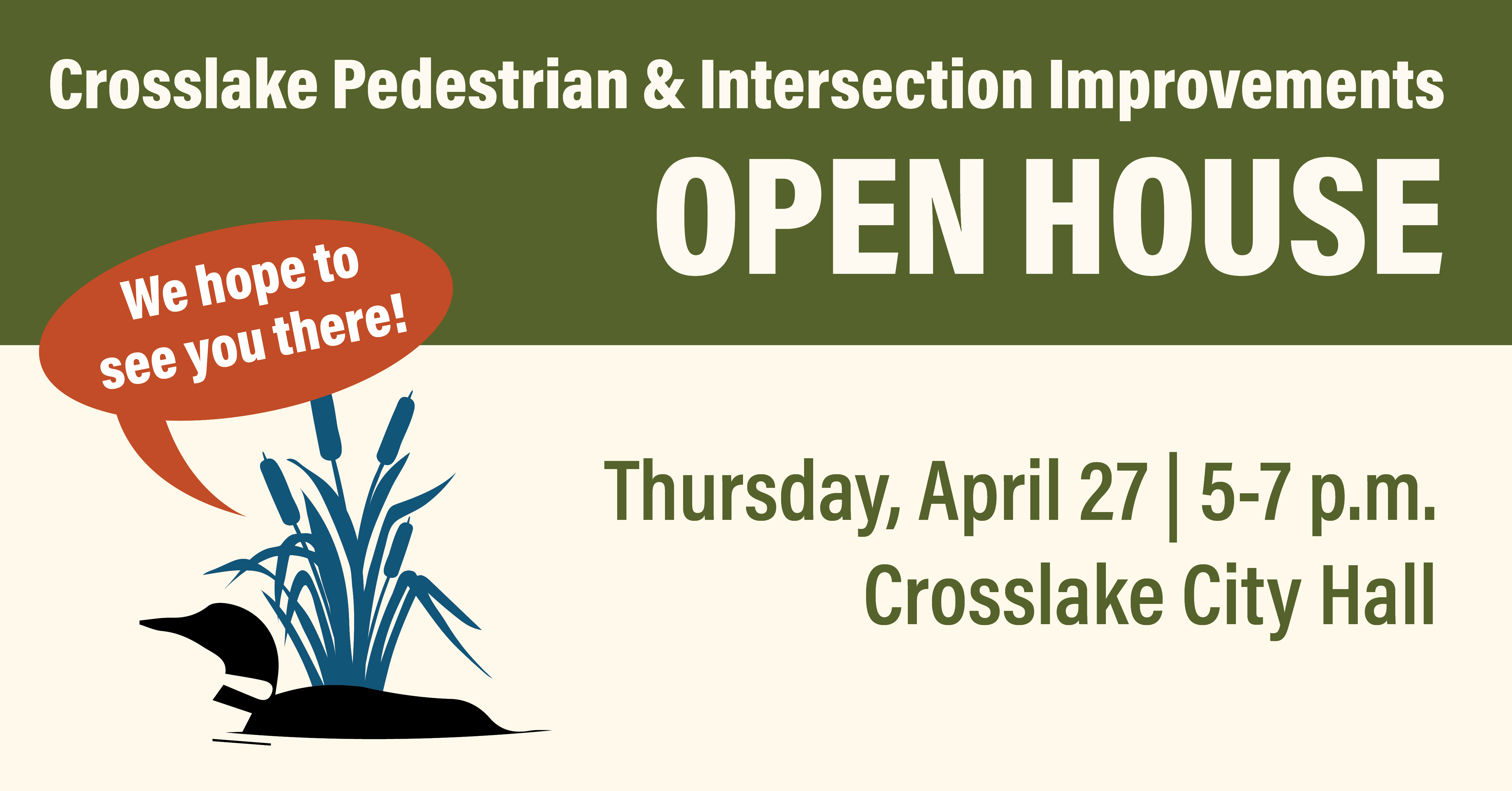 Crosslake Pedestrian & Intersection Improvements | Crosslake Minnesota